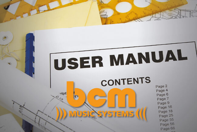 Handleidingen • BCM Music Systems • Muziekcomputers