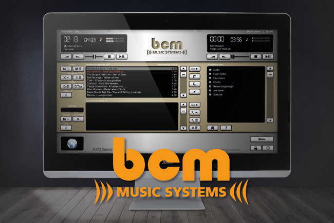 BCM Pure muziekcomputer, audio, eigen mp3's en internetradio