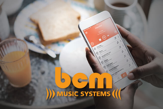 BCM Remote App • voor bediening op afstand • BCM Music Systems