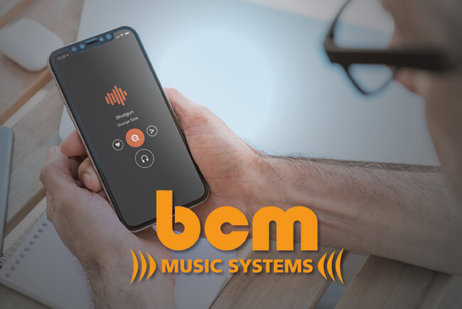 BCM Request App • voor het aanvragen van muziek • BCM Music Systems